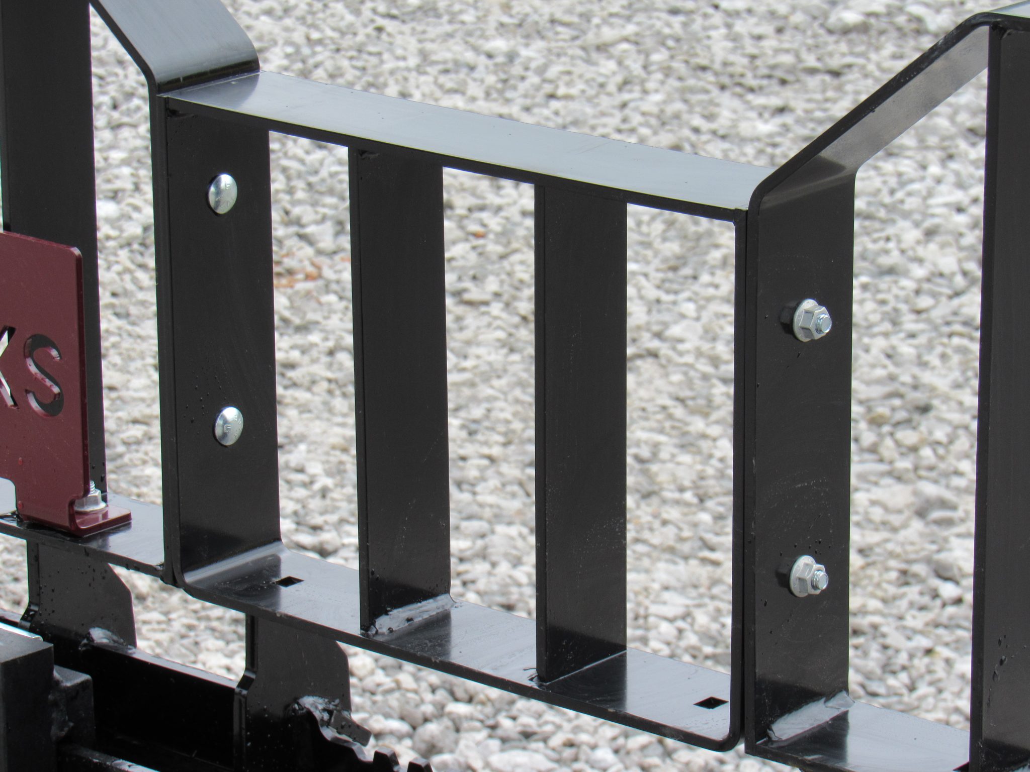 Severe Duty 54″ Wide Rail Pallet Fork Frame with 60″ 5,500 Pound Pallet ...