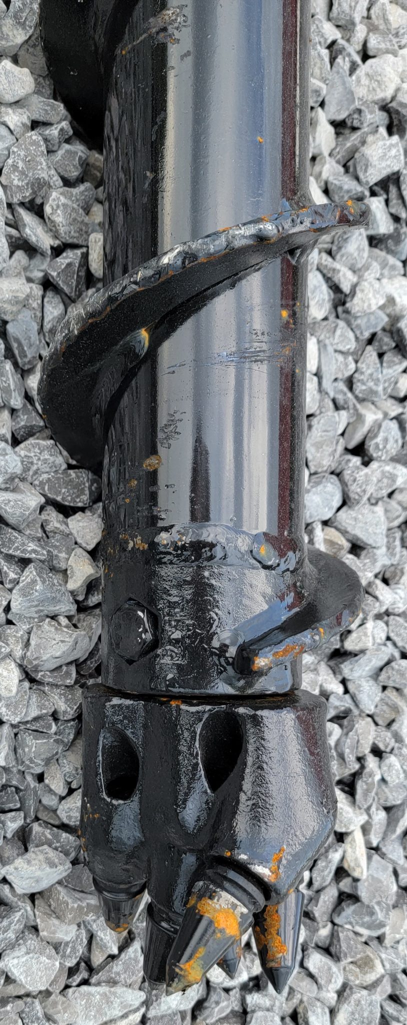 Danuser 6″ x 48″ Bullet Rock Auger Bit, 2″ Hex Collar 200155 – Skid ...