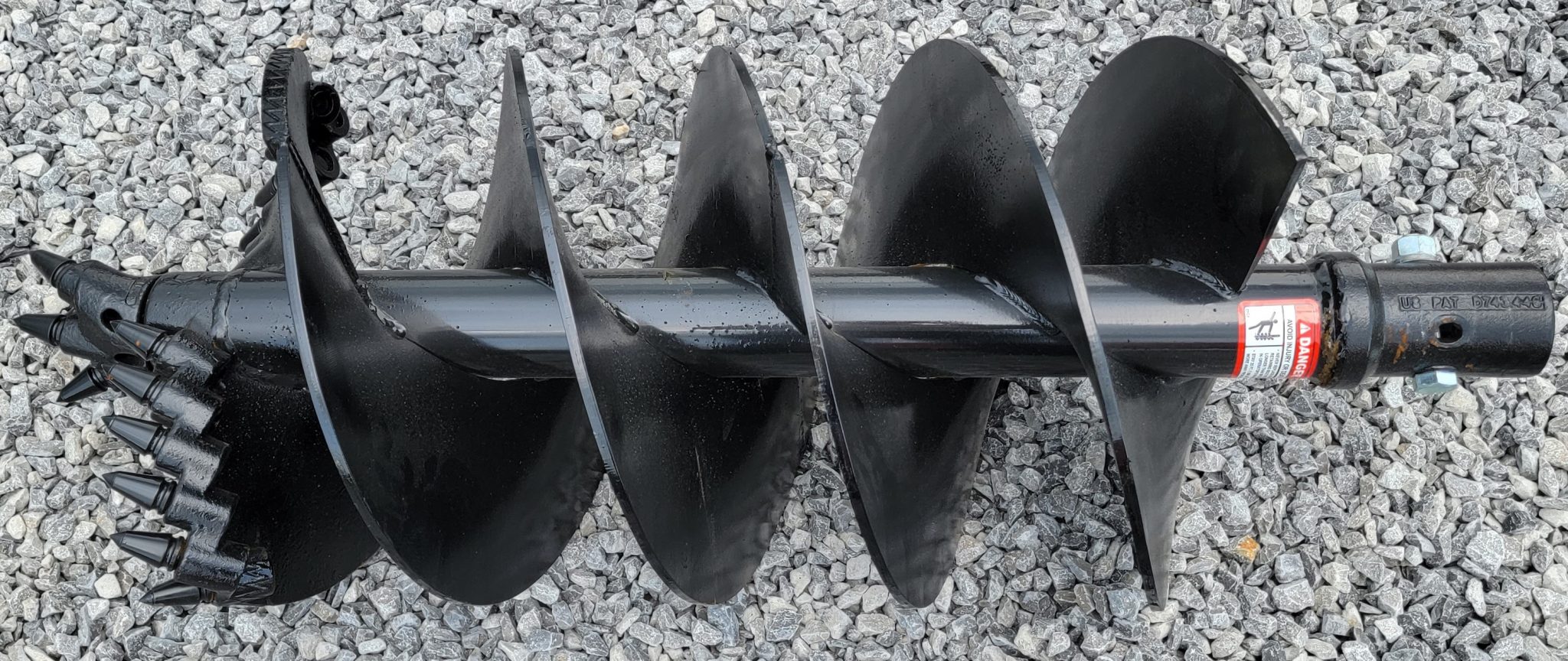 Danuser 18″ x 48″ Bullet Rock Auger Bit, 2″ Hex Collar 200173 – Skid ...