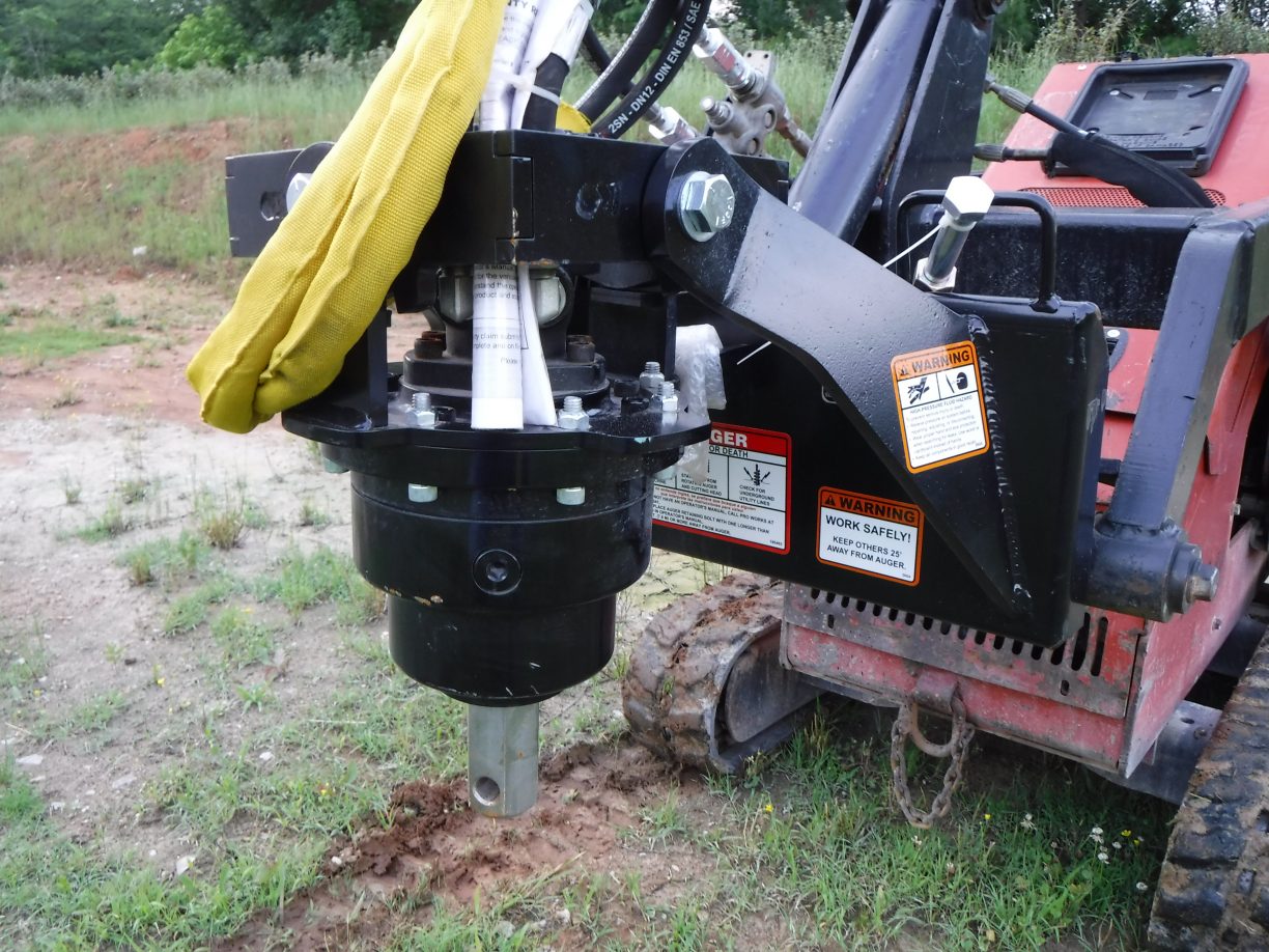 PROWORKS MA600H Hex Auger Drive Post Hole Digger Attachment Fits Mini ...