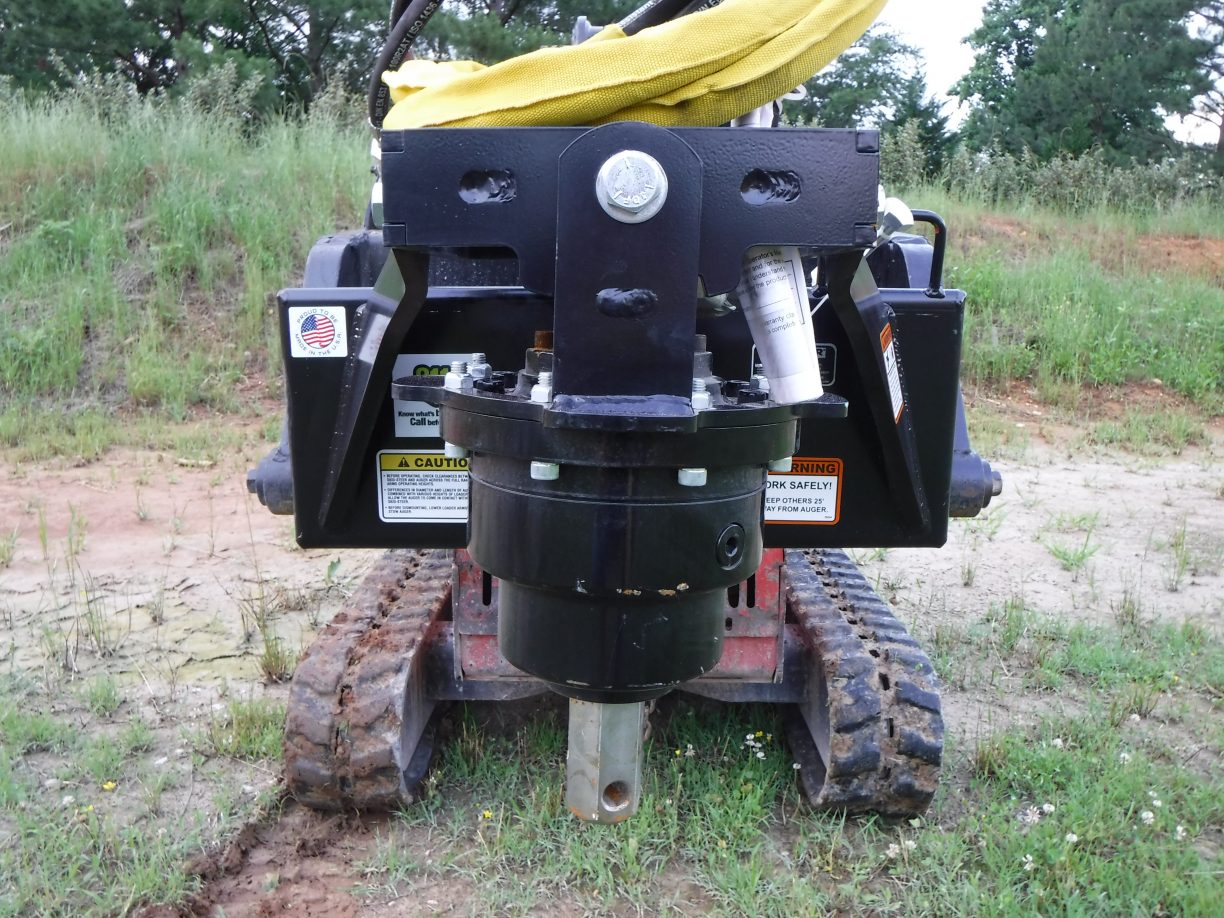 PROWORKS MA600H Hex Auger Drive Post Hole Digger Attachment Fits Mini ...