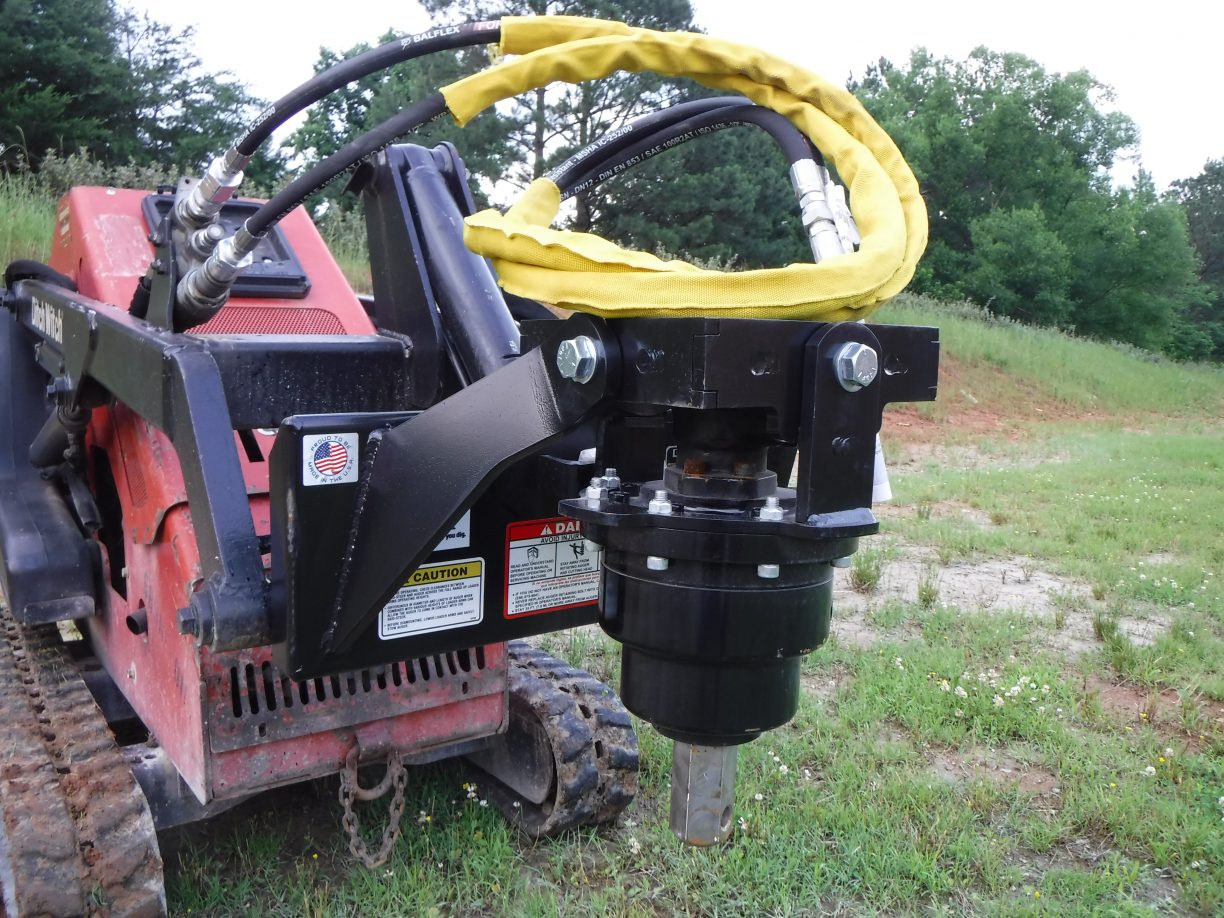 PROWORKS MA600H Hex Auger Drive Post Hole Digger Attachment Fits Mini ...