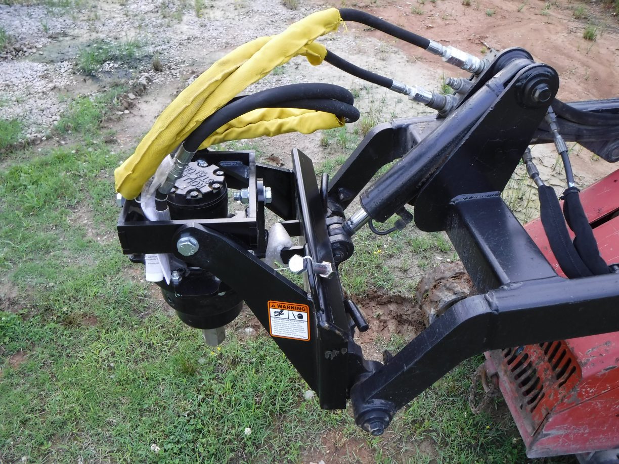PROWORKS MA600H Hex Auger Drive Post Hole Digger Attachment Fits Mini ...