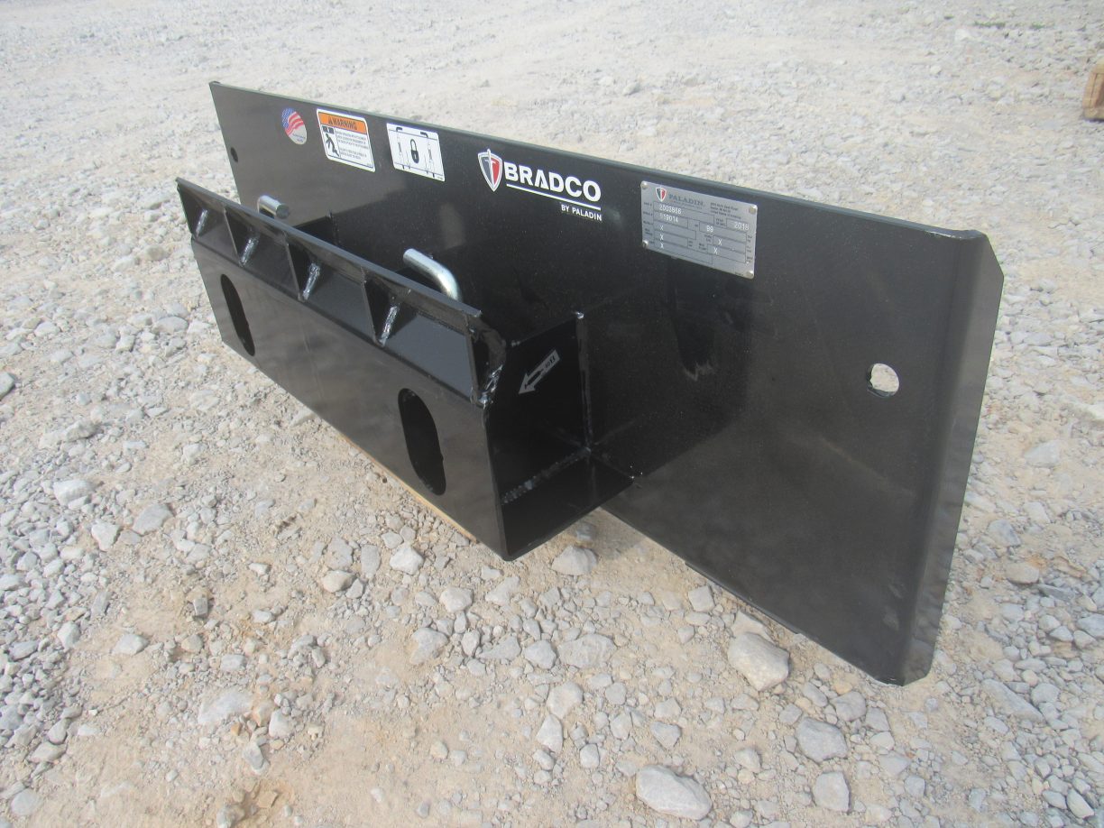 Bradco ASV Terex RC30 to Mini Universal Skid Steer Adapter 2003866 ...