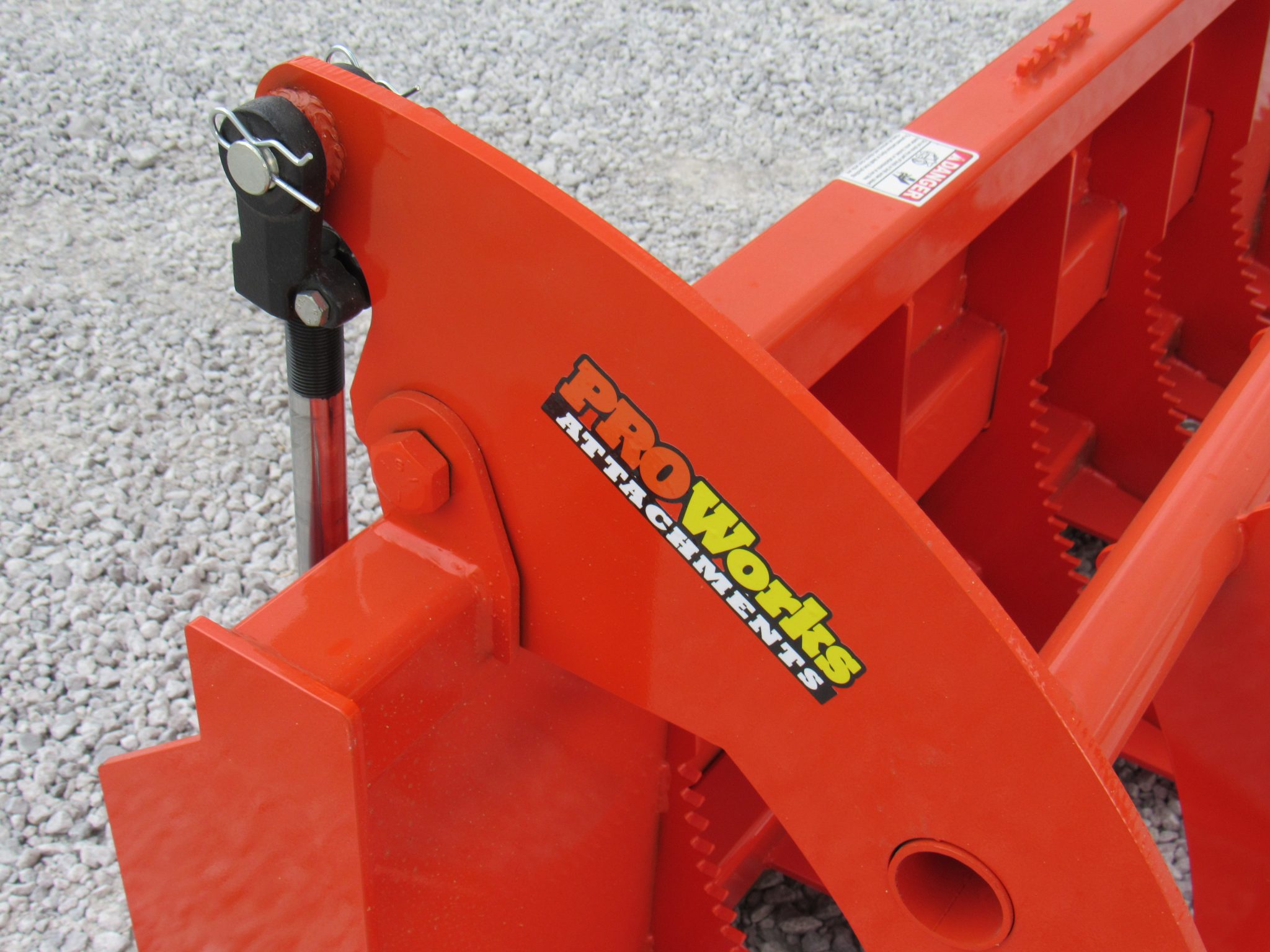 72″ Root Rake Clam Grapple Attachment Fits Skid Steer Quick Attach ...