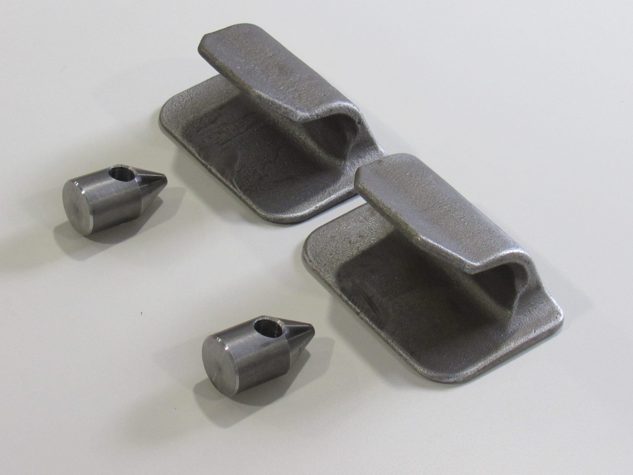 John Deere Quick Attach Weld Bracket 120R 200 300 400 500 Loader Hooks ...