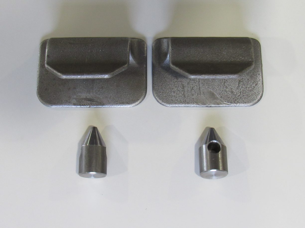 John Deere Quick Attach Weld Bracket 120R 200 300 400 500 Loader Hooks ...