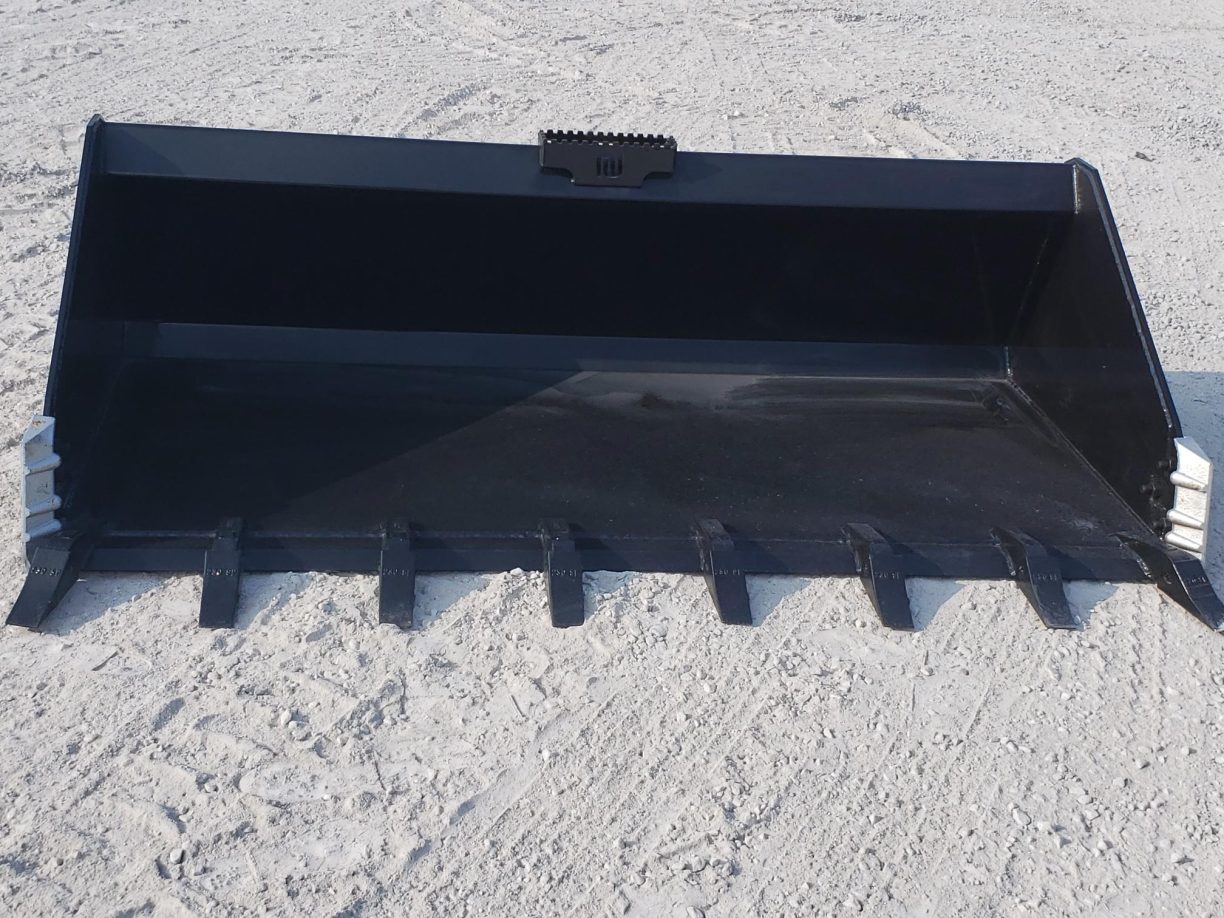 PROWORKS 74″ Severe Heavy Duty Low Profile Dirt Bucket with Side ...