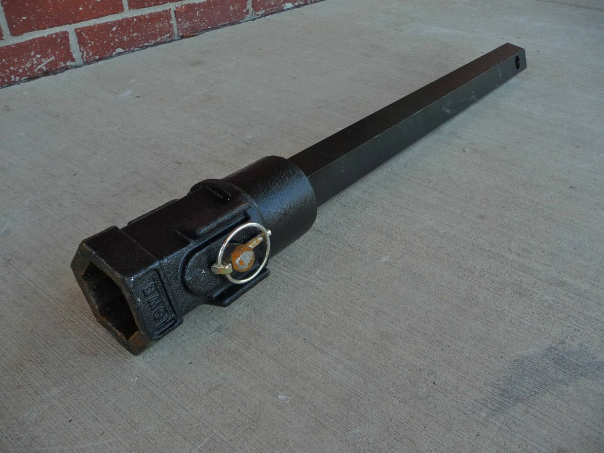 Lowe 24″ Long Auger Extension – 2″ Hex Shaft – Skid Steer Attachment Depot