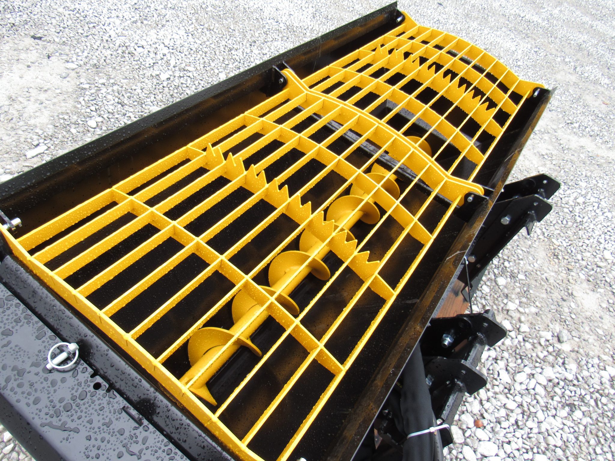 Danuser S75 Mega Mixer Steel Auger Bucket Skid Steer Attachment – Skid ...