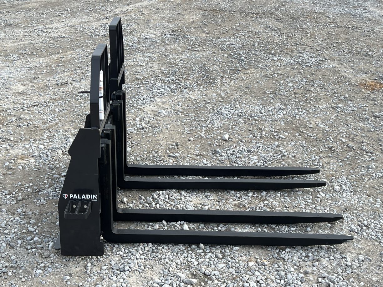48″ Bradco Paladin Block Brick Masonry Walk Through Pallet Forks ...