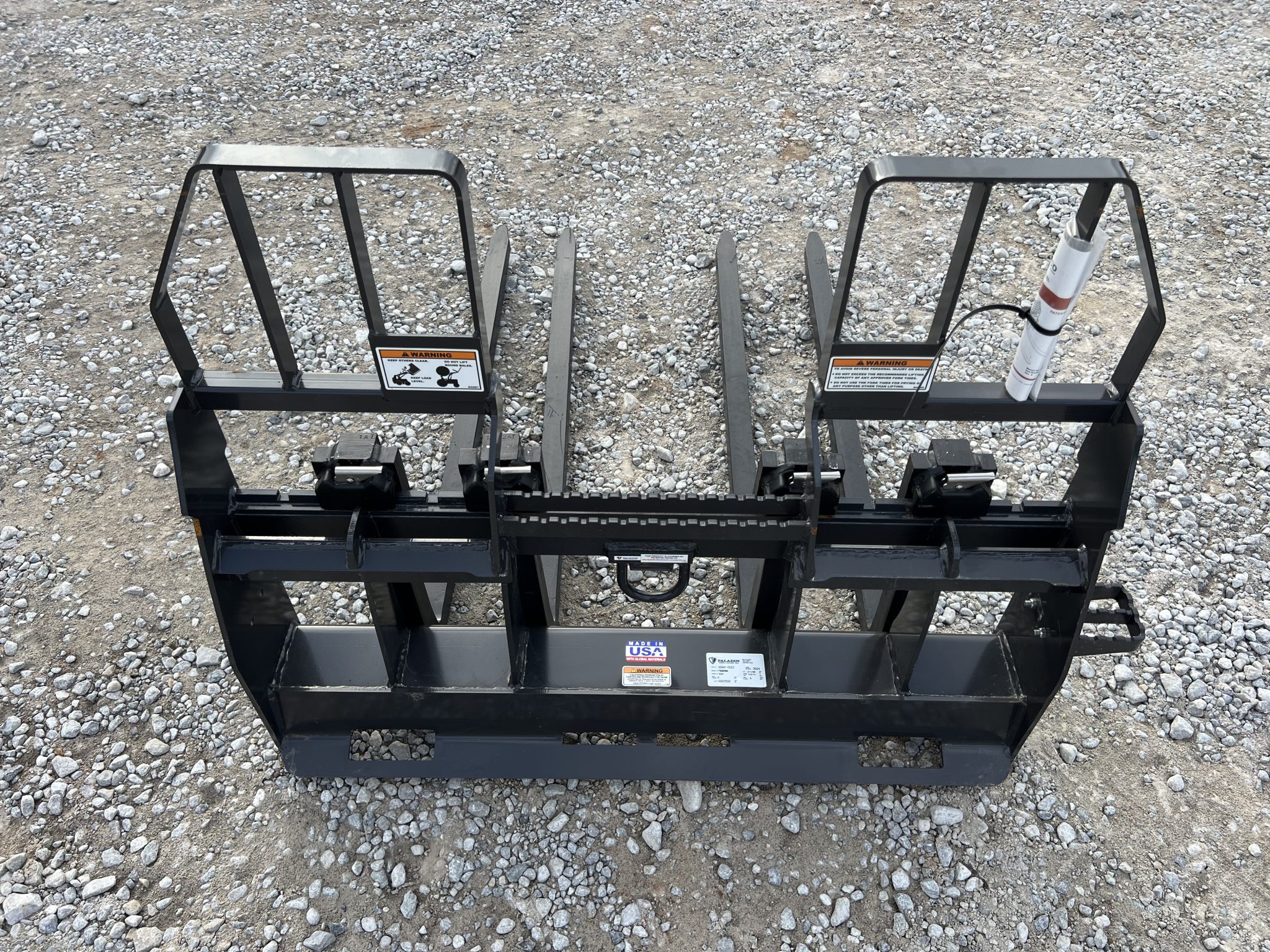48″ Bradco Paladin Block Brick Masonry Walk Through Pallet Forks ...