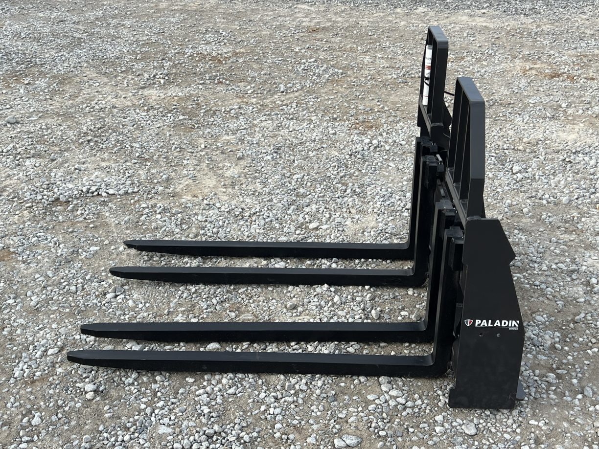 48″ Bradco Paladin Block Brick Masonry Walk Through Pallet Forks ...
