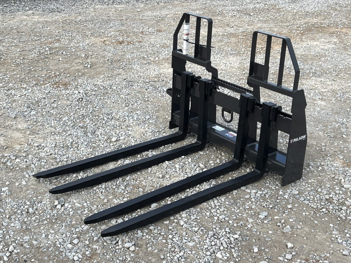 48″ Bradco Paladin Block Brick Masonry Walk Through Pallet Forks ...