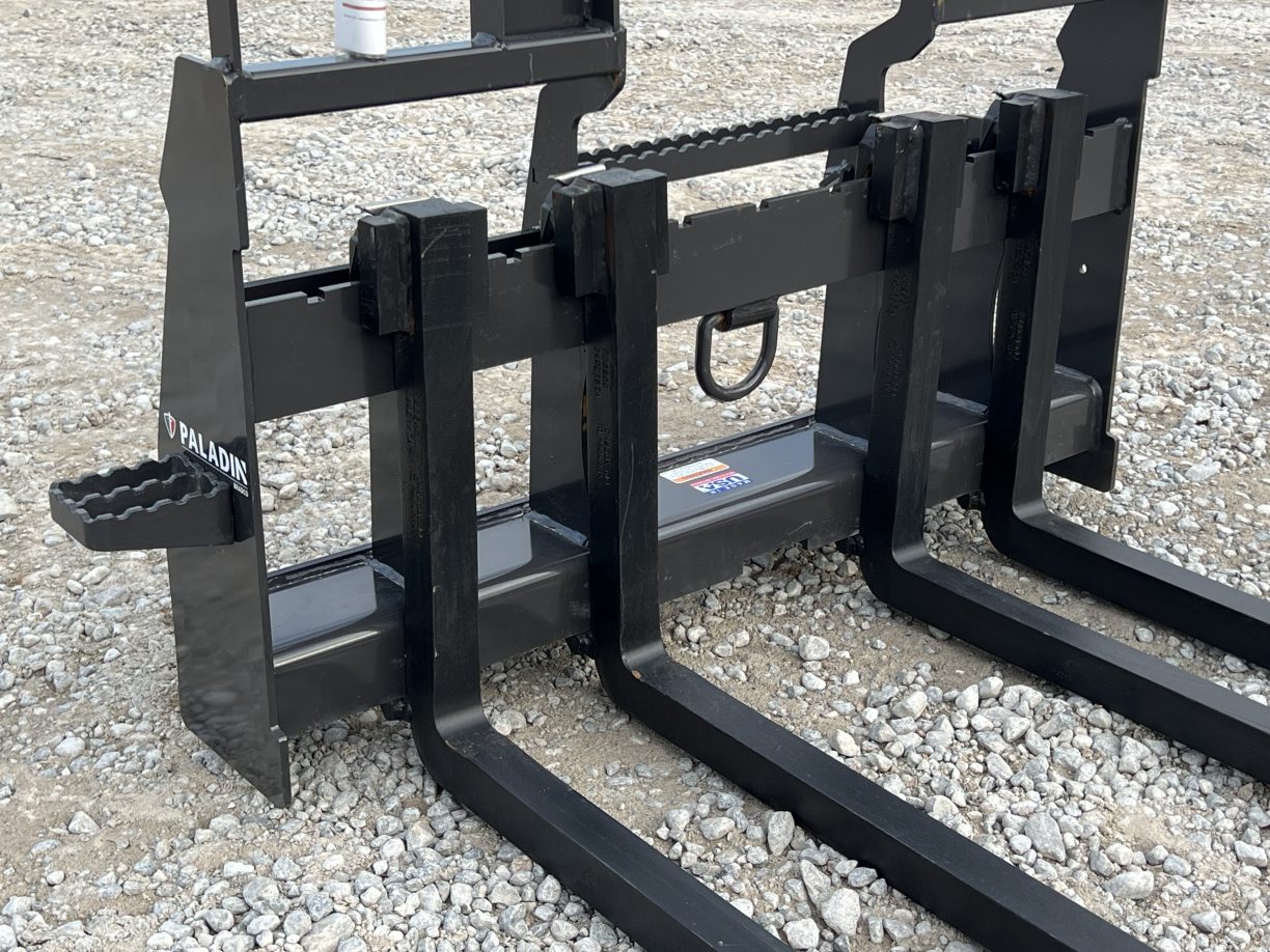 48″ Bradco Paladin Block Brick Masonry Walk Through Pallet Forks ...