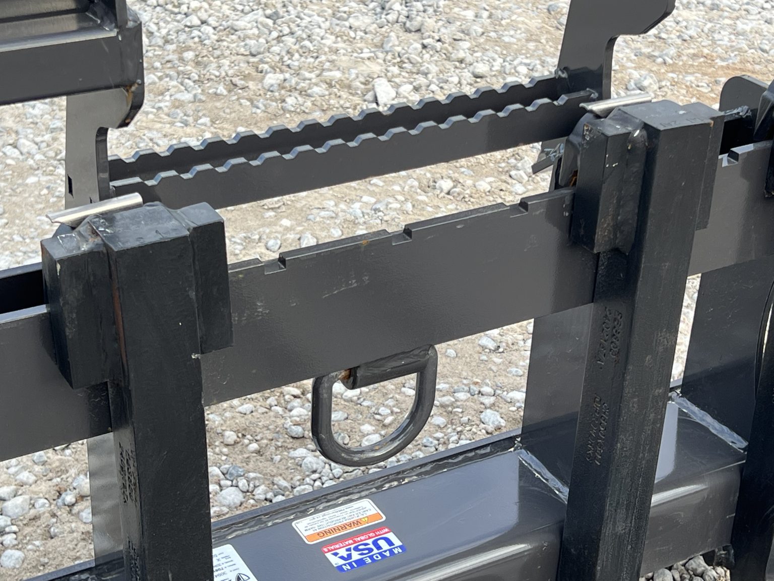 48″ Bradco Paladin Block Brick Masonry Walk Through Pallet Forks ...