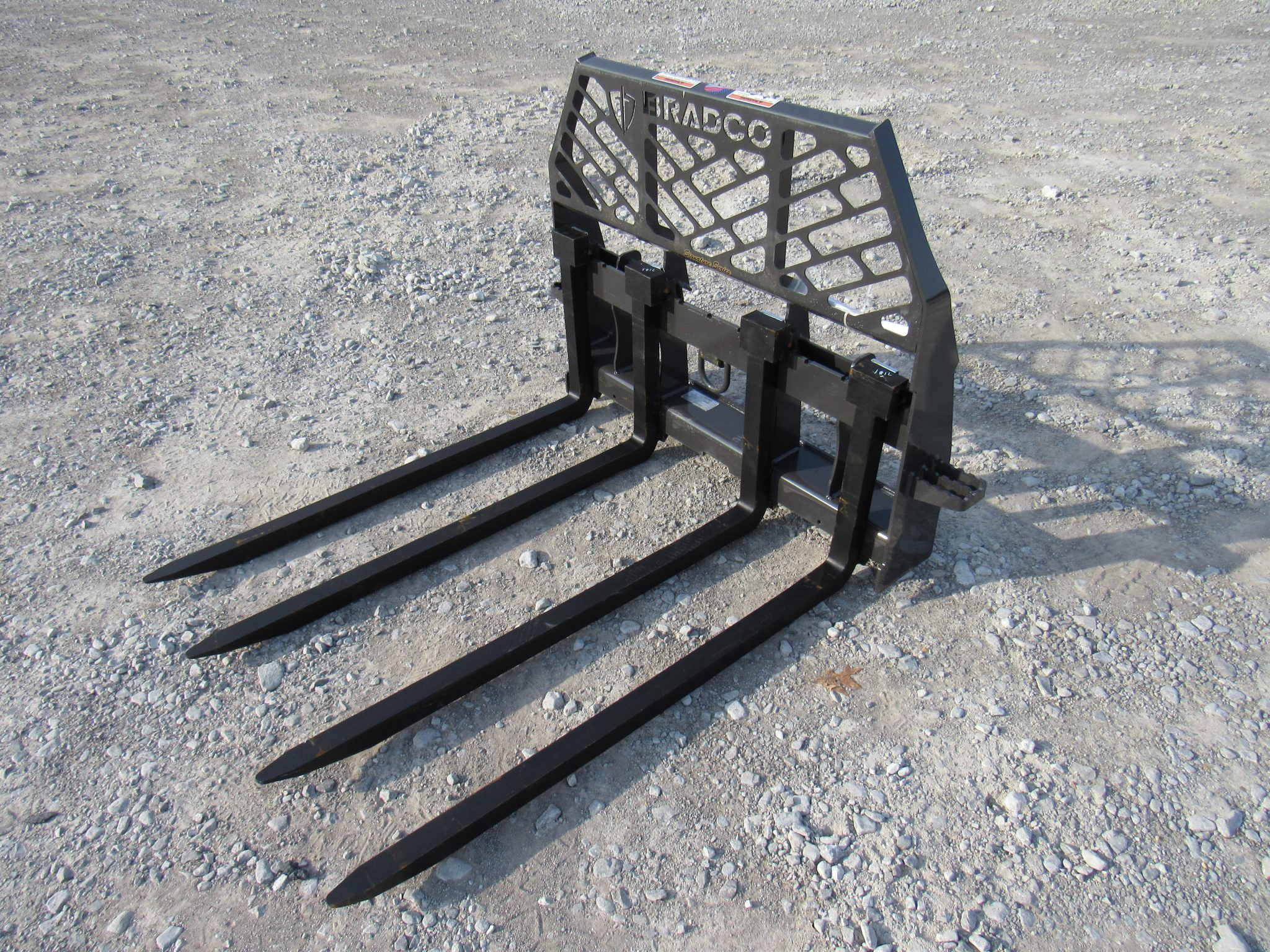 48″ Bradco Block Brick Masonry Pallet Forks and Frame Fits Skid Steer ...