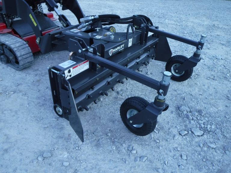 Harley Rake D4M Direct Drive Manual Angle Model Power Rake – Skid Steer ...