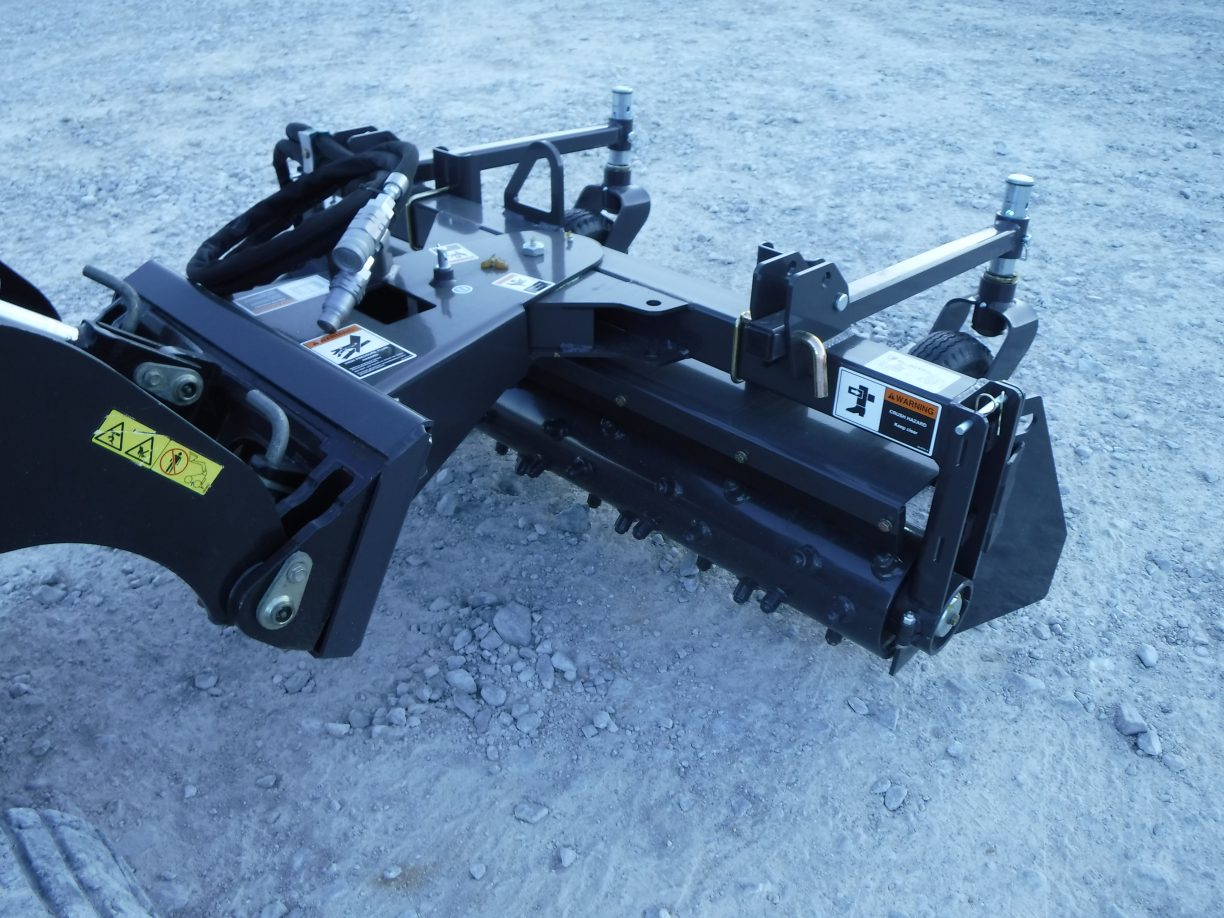 Harley Rake D4M Direct Drive Manual Angle Model Power Rake – Skid Steer ...