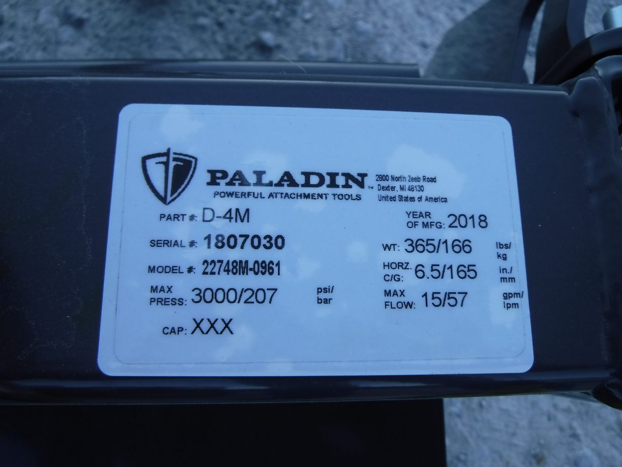 Harley Rake D4M Direct Drive Manual Angle Model Power Rake – Skid Steer ...