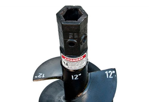 12″ Hex Auger Bit – Danuser 10615 – Skid Steer Attachment Depot