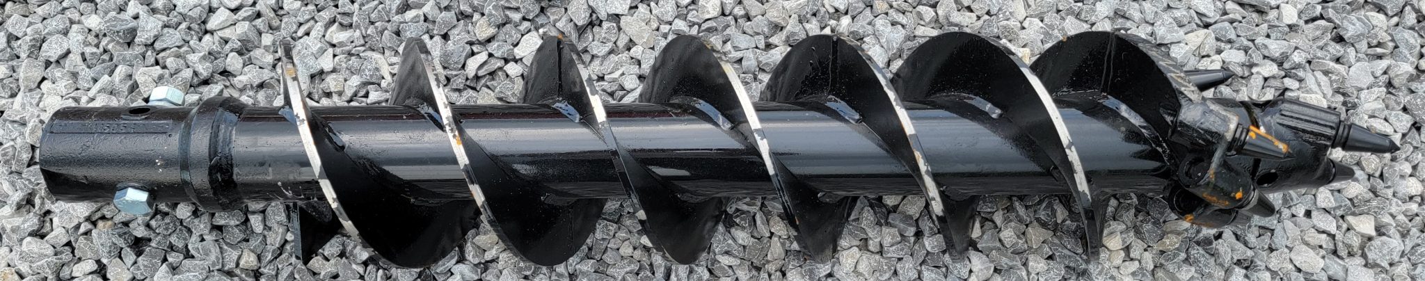 Danuser 12″ x 48″ Bullet Rock Auger Bit, 2″ Hex Collar 200167 – Skid ...