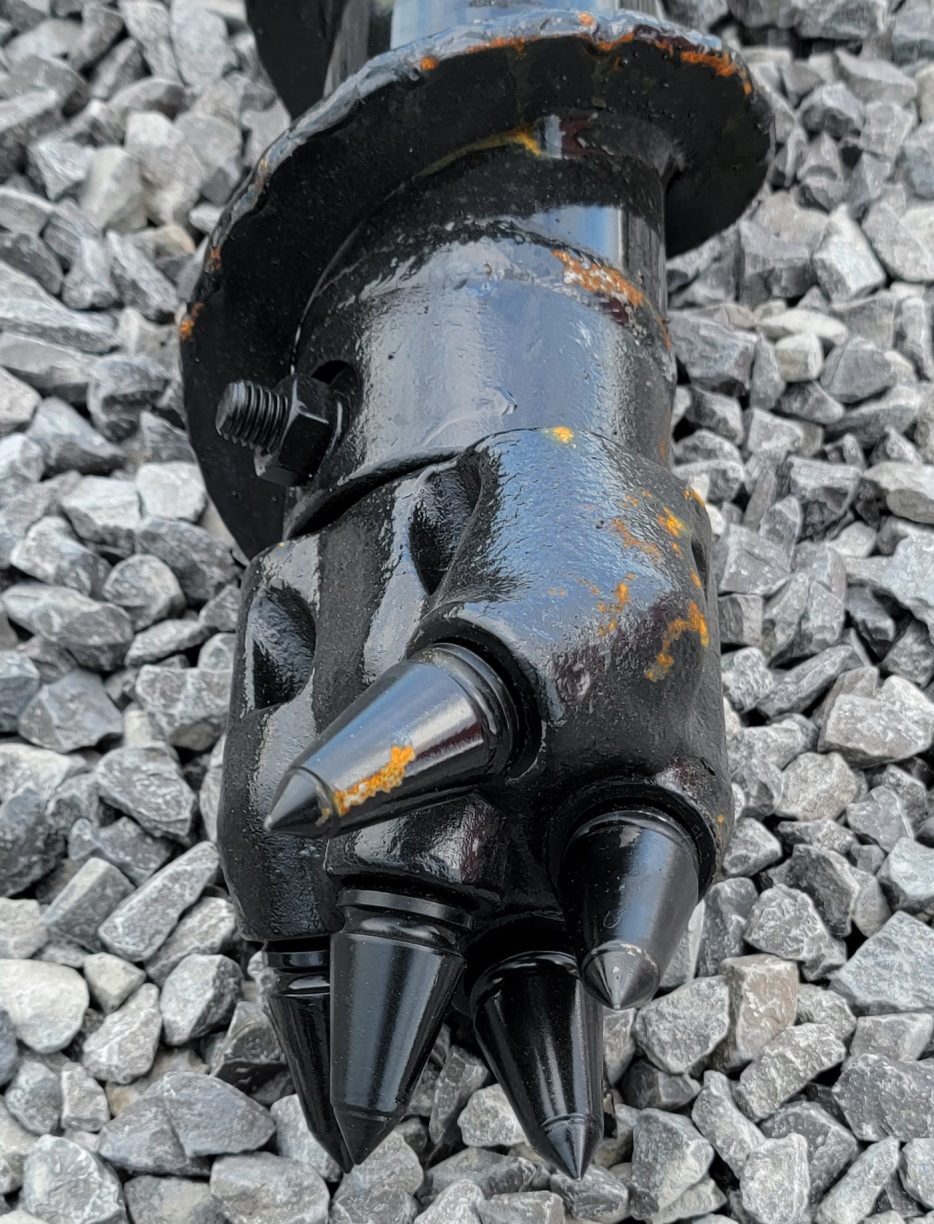 Danuser 6″ x 48″ Bullet Rock Auger Bit, 2-9/16″ Round Collar 200156 ...