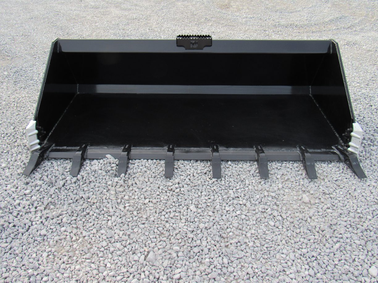 PROWORKS 80″ Severe Heavy Duty Low Profile Dirt Bucket with Side ...