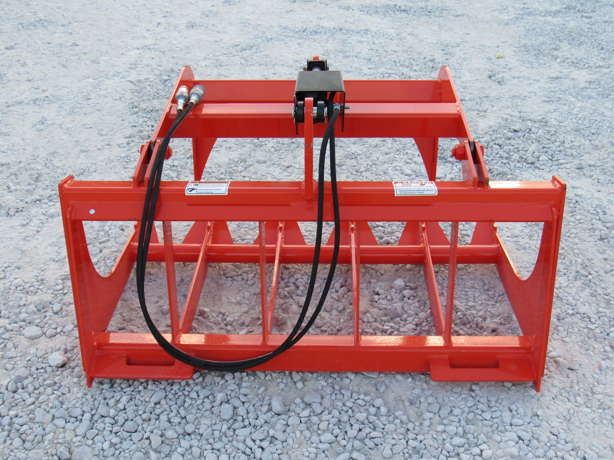 48″ Root Grapple and 42″ Pallet Forks Fits Skid Steer Quick Attach ...