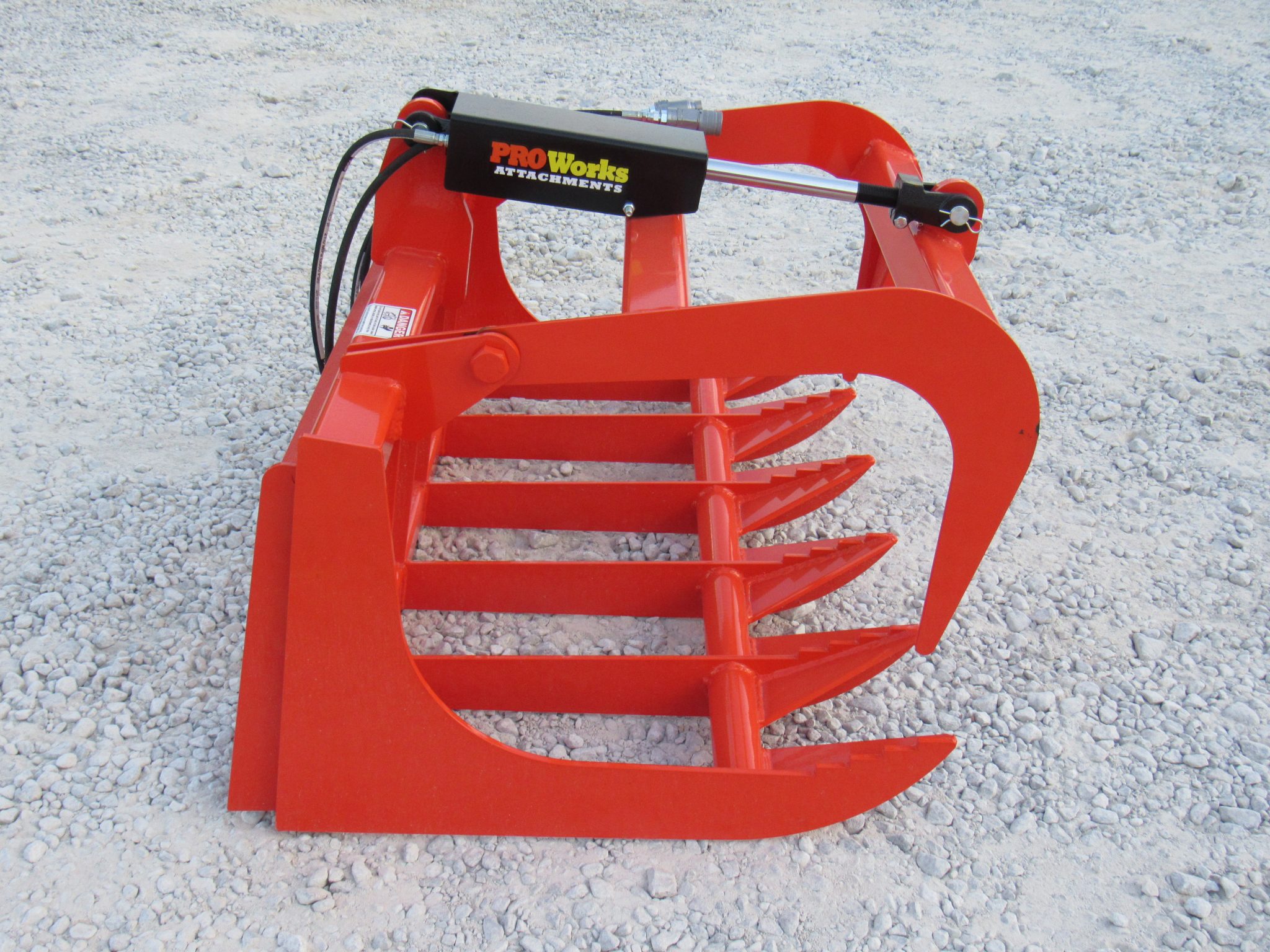 48″ Root Grapple and 42″ Pallet Forks Fits Skid Steer Quick Attach ...
