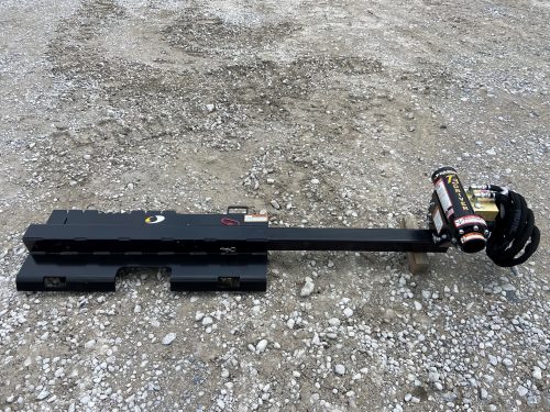 Danuser Offset T3 Tee Post Driver 3″ Diameter Fits Skid Steer Quick ...
