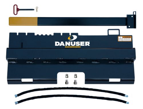 Danuser Offset T3 Tee Post Driver 3″ Diameter Fits Skid Steer Quick ...