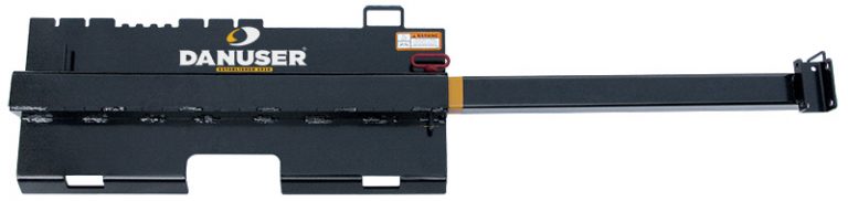 Danuser Offset T3 Tee Post Driver 3″ Diameter Fits Skid Steer Quick ...