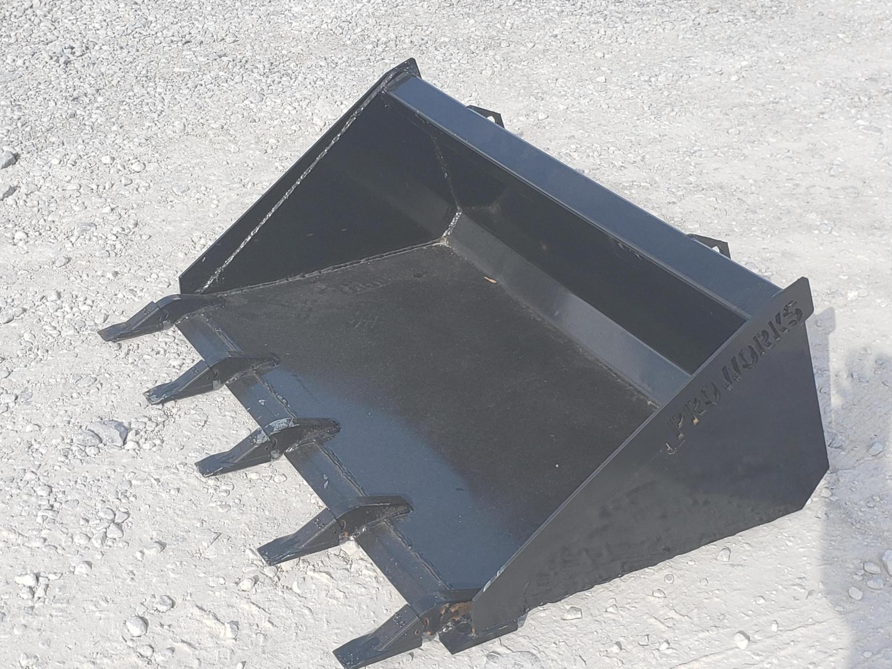 42″ Low Profile Tooth Bucket Fits Mini Skid Steer – Skid Steer ...