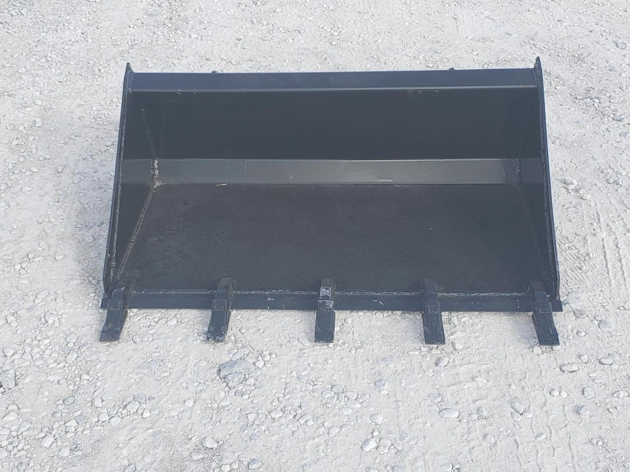 42″ Low Profile Tooth Bucket Fits Mini Skid Steer – Skid Steer ...