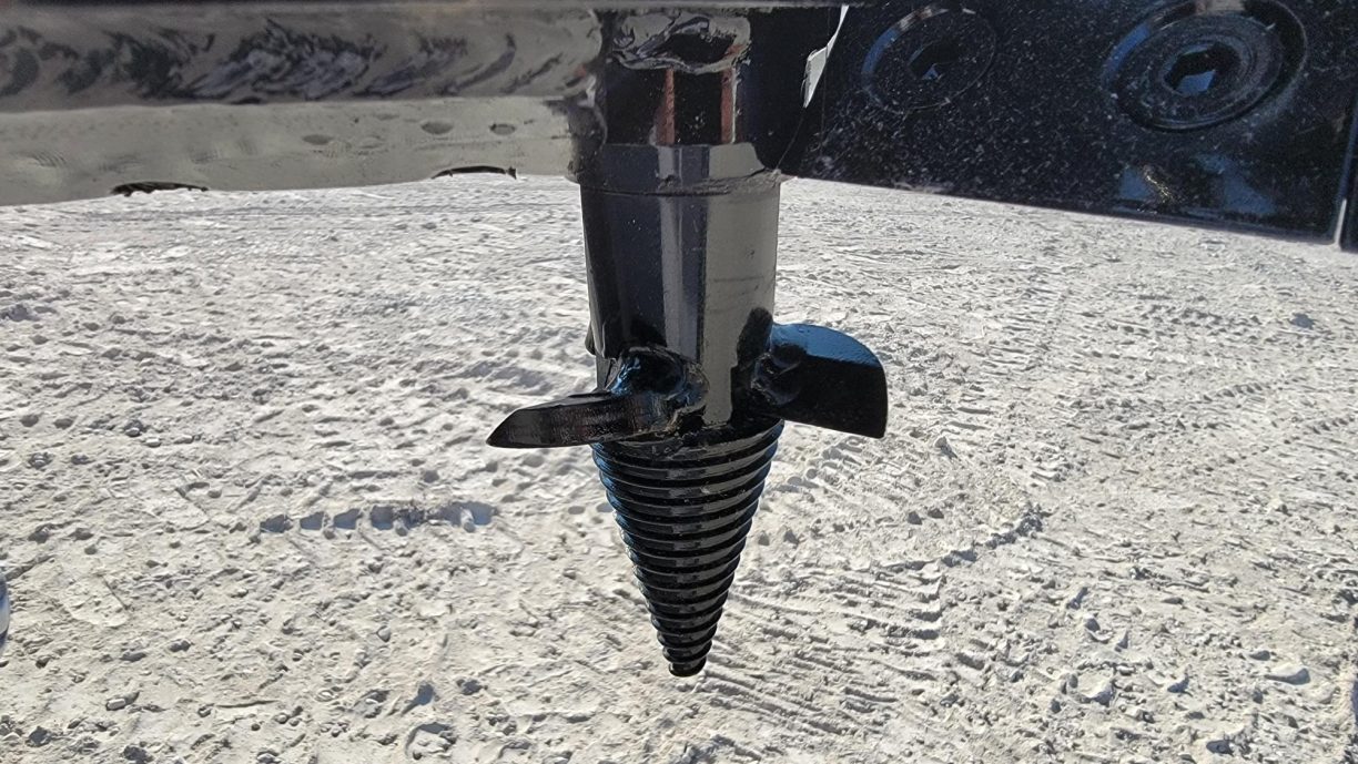 Danuser 16″ Hex Stump Auger Planer With Steel Cutting Blades and Pilot ...