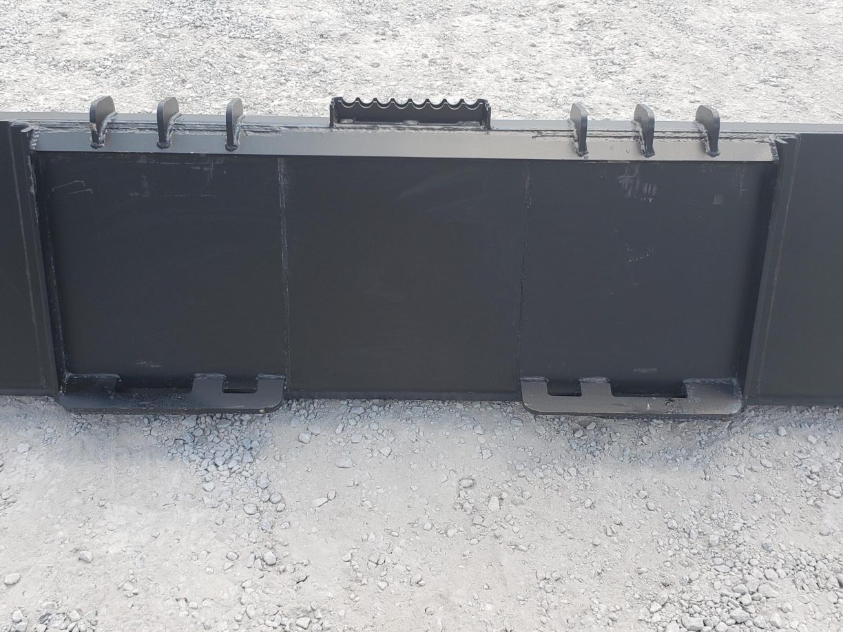 80″ Severe Duty Low Profile Smooth Bucket with Bolt on Edge and Side ...