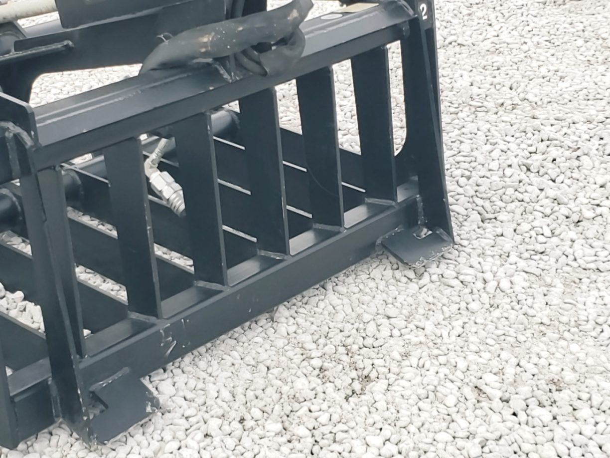 42″ Heavy Duty Root Bucket Grapple Attachment Fits Mini Skid Steer ...