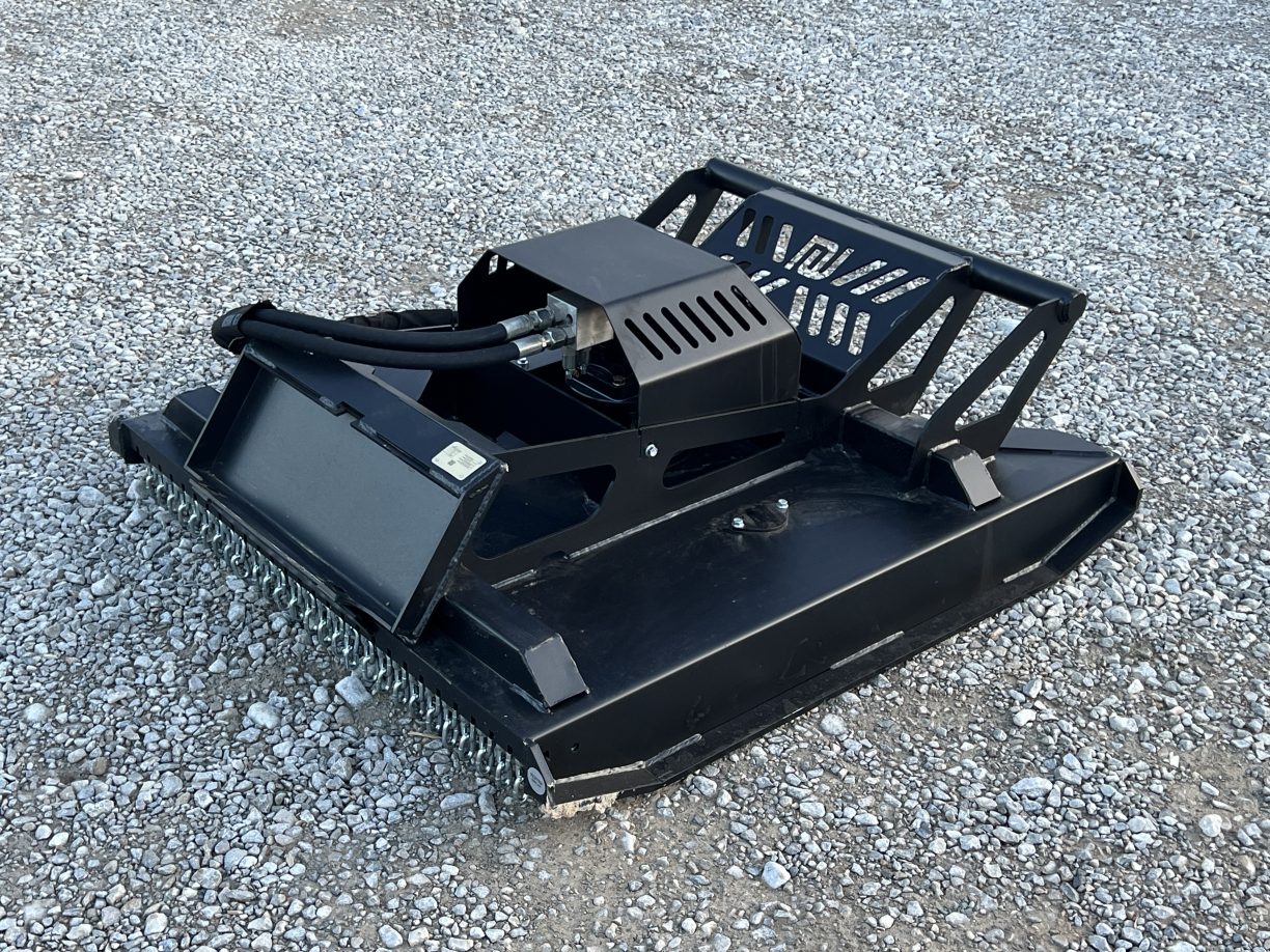 PROWORKS 42″ 3 Blade Open Front Brush Cutter Rotary Mower Attachment ...