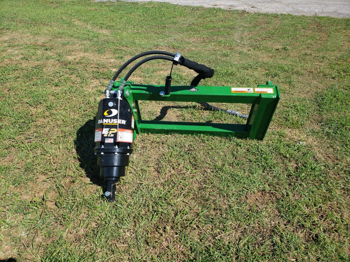 Danuser EP615 Hex Auger Drive Unit Fits John Deere 200-500 Mount – Skid ...