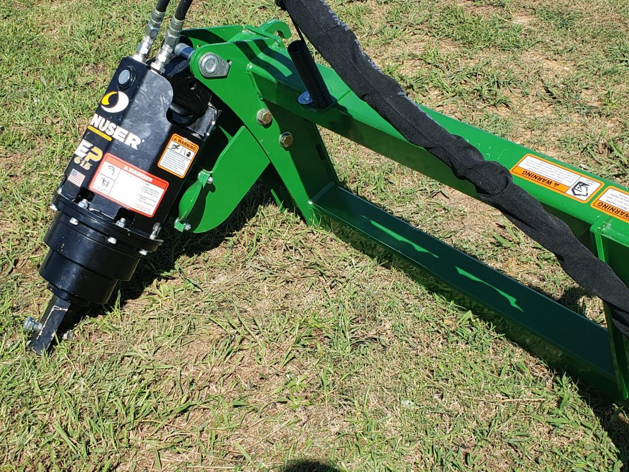 Danuser EP615 Hex Auger Drive Unit Fits John Deere 200-500 Mount – Skid Steer Attachment Depot