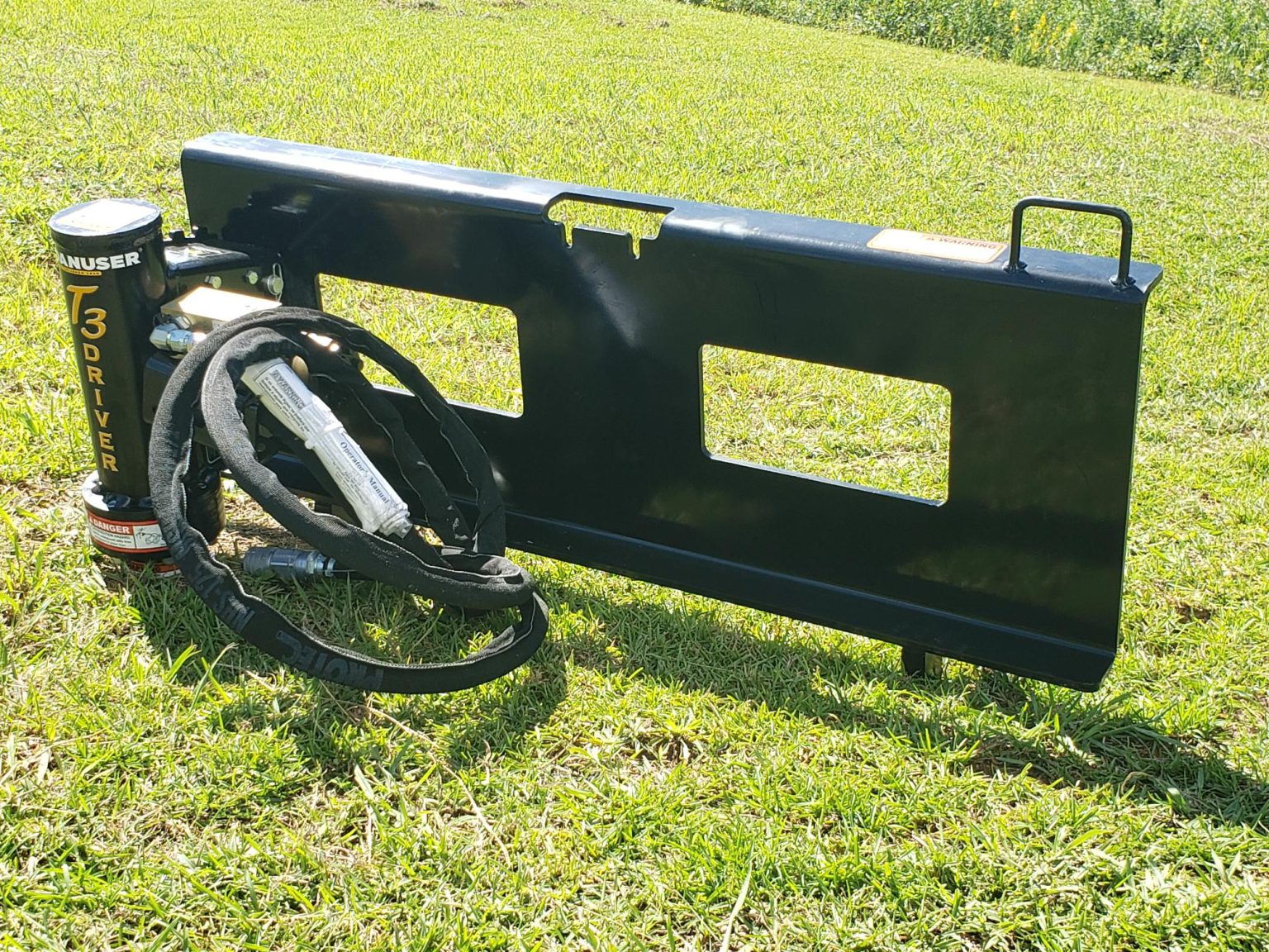 Danuser T3 Tee Post Driver 3″ Diameter Oil Field Posts Euro/ Global ...