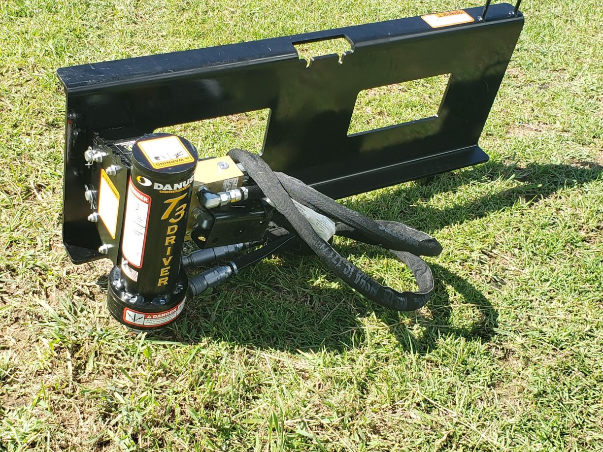 Danuser T3 Tee Post Driver 3″ Diameter Oil Field Posts Euro/ Global ...