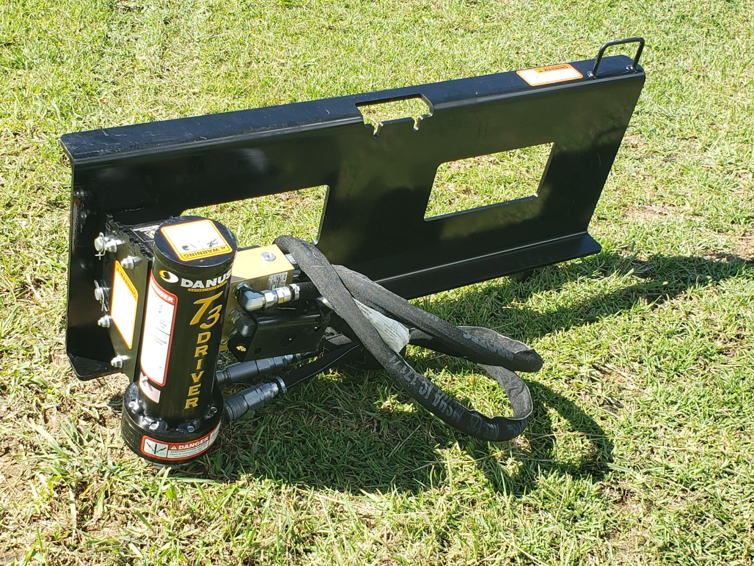 Danuser T3 Tee Post Driver 3″ Diameter Oil Field Posts Euro/ Global ...