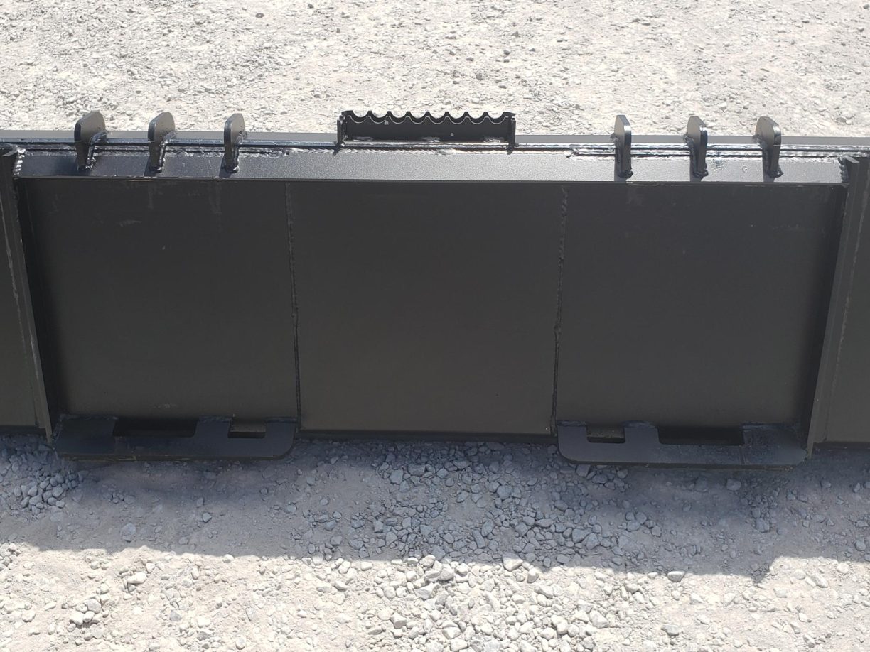 84″ Severe Duty Low Profile Smooth Bucket with Bolt on Edge and Side ...