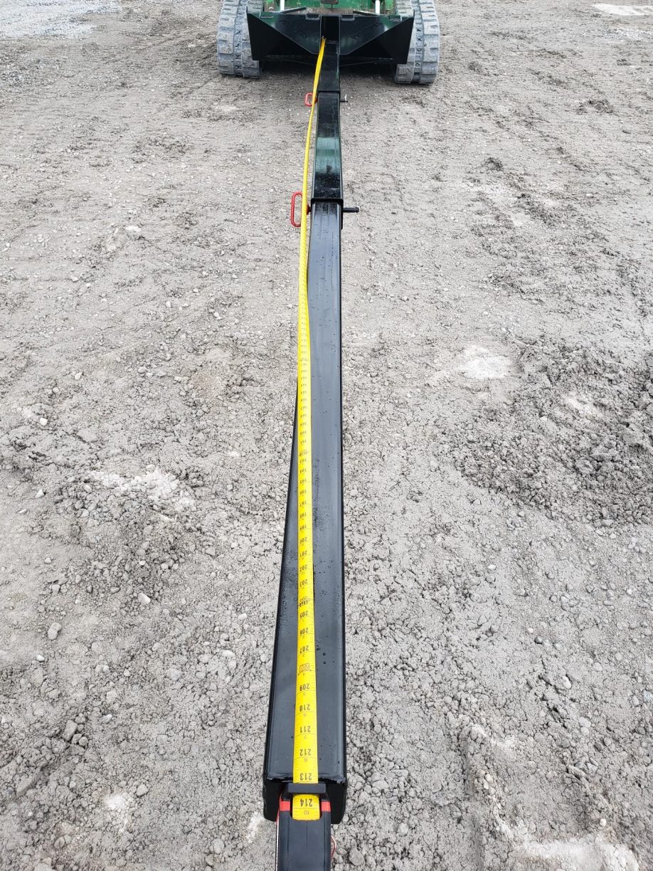 PROWORKS 18′ Manual Telescopic Boom Pole Skid Steer Quick Attach – Skid ...