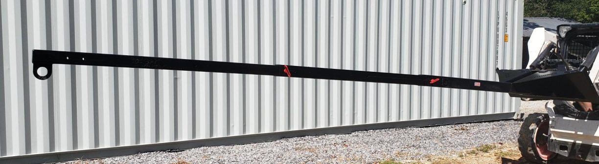 PROWORKS 18′ Manual Telescopic Boom Pole Skid Steer Quick Attach – Skid ...