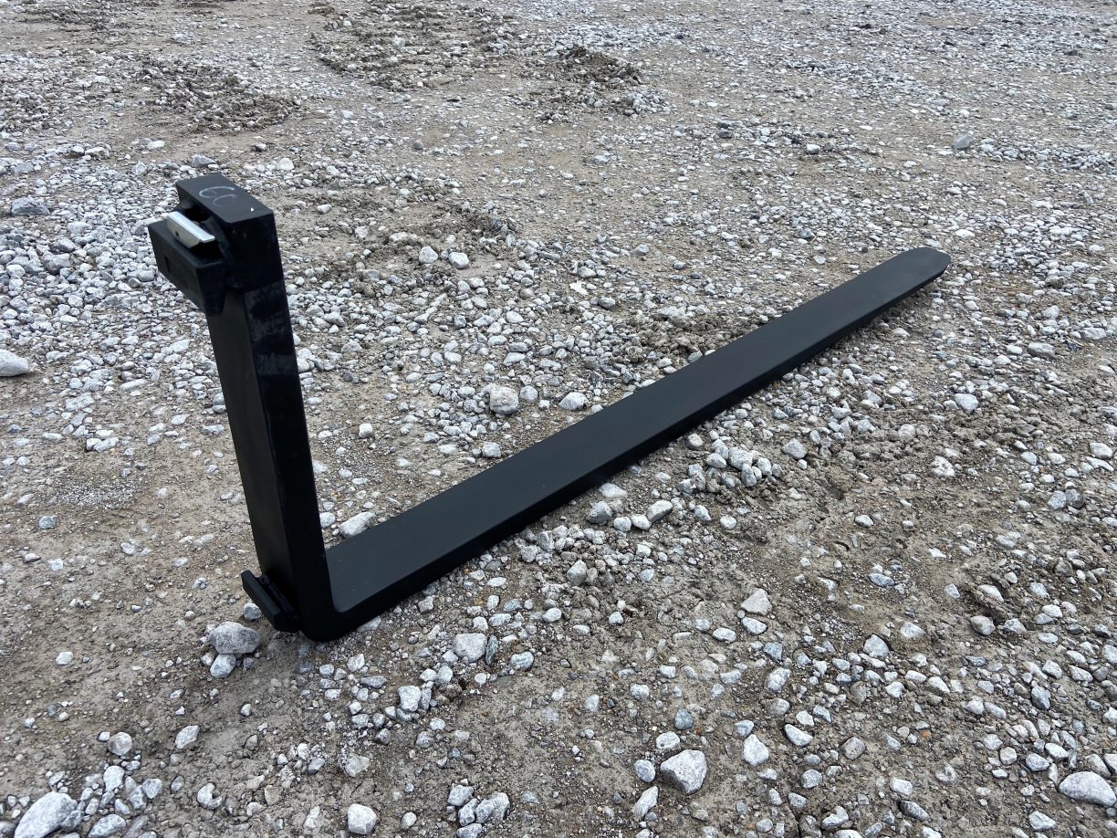 60″ Long 5,500 Pound Pallet Fork Blade, ITA Class II – Skid Steer ...