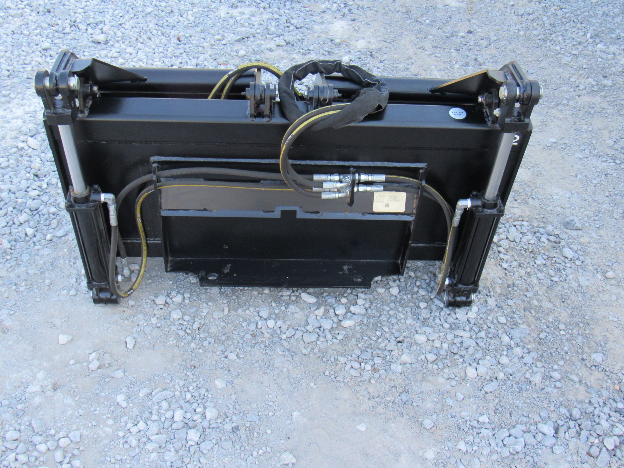 42″ Root Rake Clam Grapple Attachment Fits Mini Skid Steer Quick Attach ...