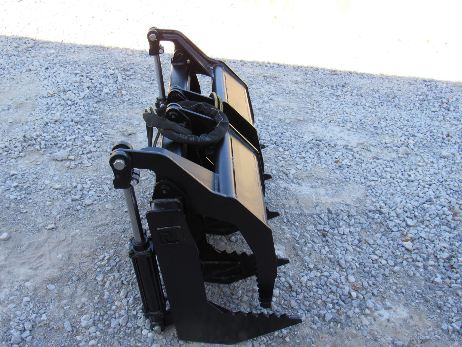 42″ Root Rake Clam Grapple Attachment Fits Mini Skid Steer Quick Attach ...